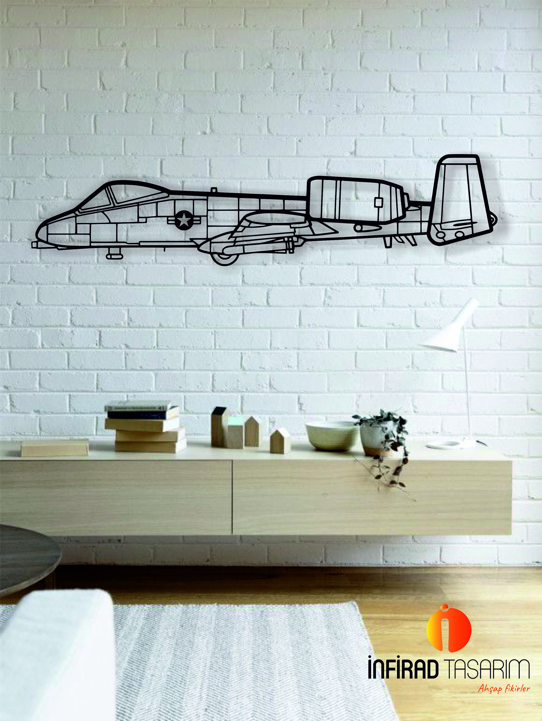 A-10 Thunderbolt Airplanes Metal Wall Art | Airplanes Wall Art ...