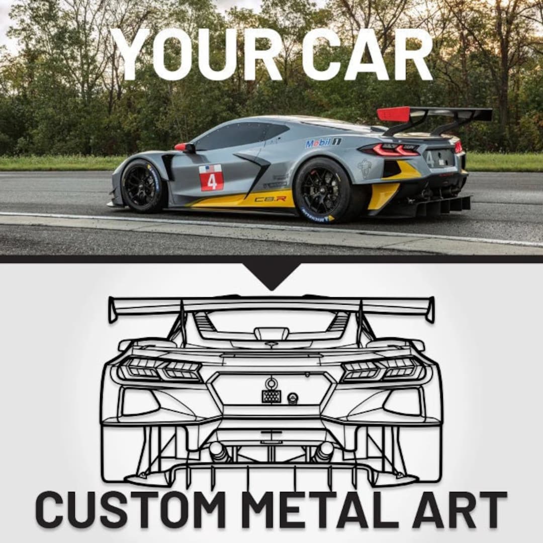 Your Custom Car Metal Wall Art, Gifts, Custom Gift, Gardening Gift ...