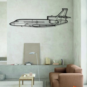 Falcon 7X Airplanes Metal Wall Art | Airplanes Wall Art | Airplanes ...