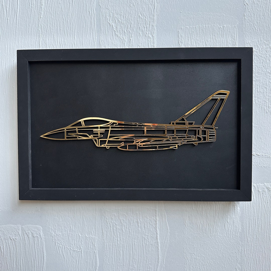 Eurofighter Typhoon Wood Wall Art | Aircraft Wall Decor | Custom ...