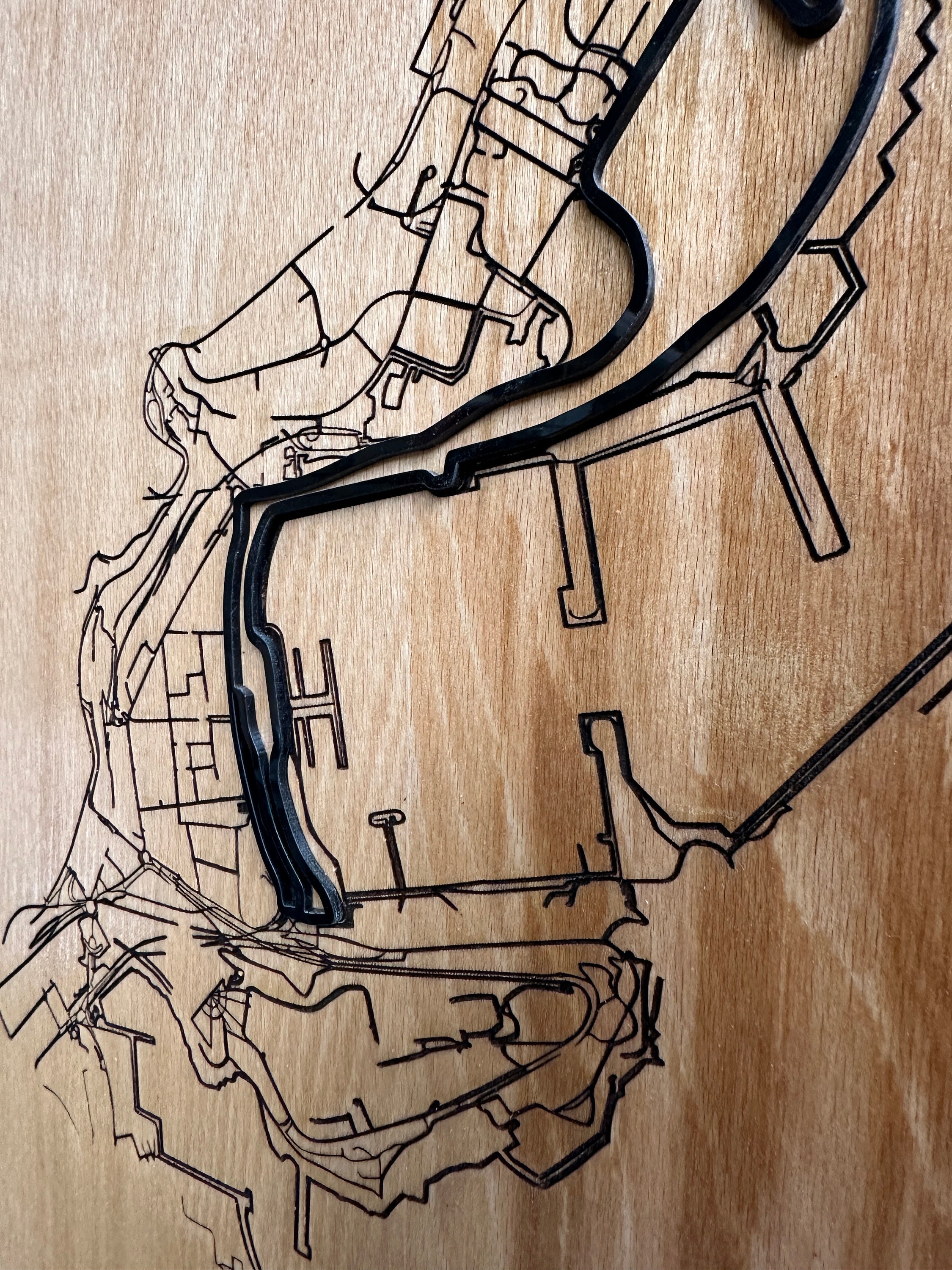 Circuit De Monaco | Grand Prix De Monaco Formula 1 | Laser Engraved ...