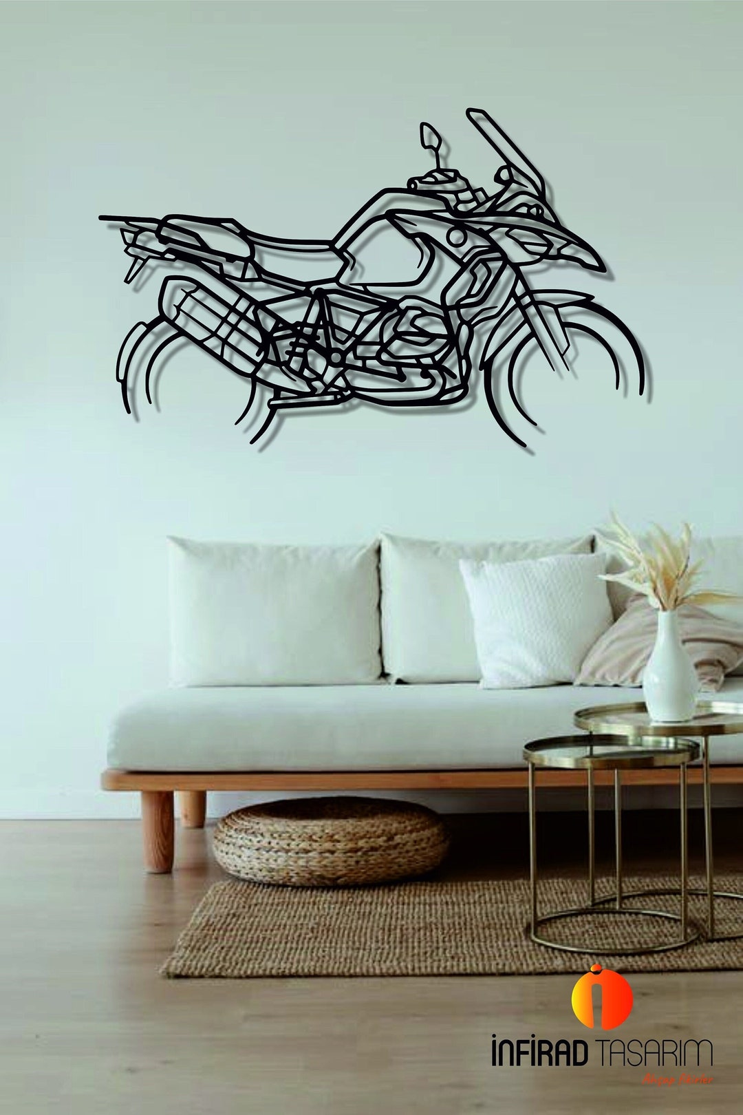 Motor Metal Wall Art | Motorcycle Wall Decor | Custom Motorcycle Wall ...