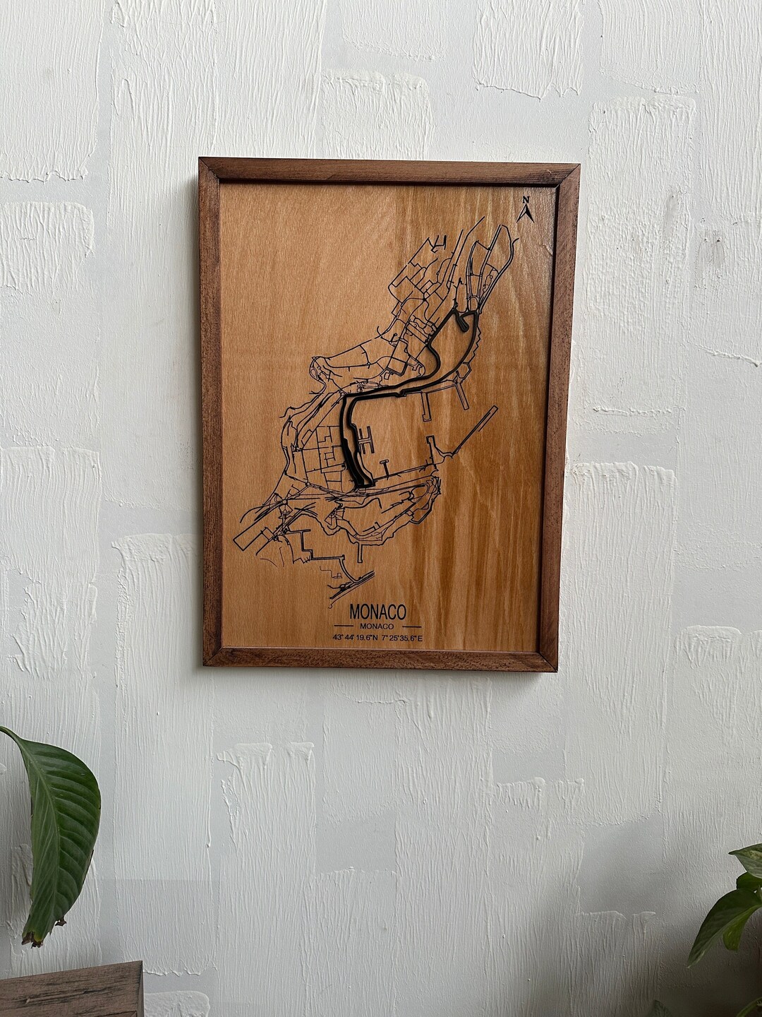 Circuit De Monaco | Grand Prix De Monaco Formula 1 | Laser Engraved ...