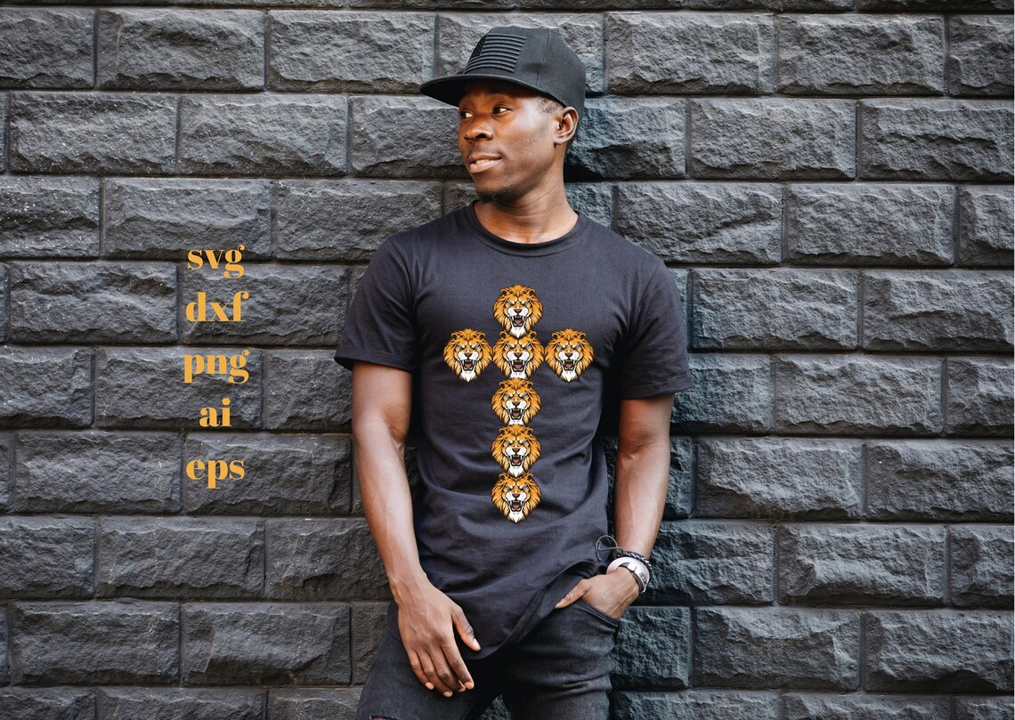Leon Bundle SVG, King Lion Silhouette SVG, Files for Cricut, Digital ...