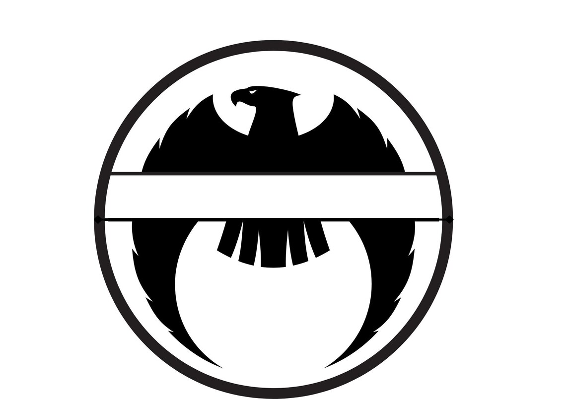 Falcon Split Svg Hawk Svg Eagle Svg Wings Svg Decorative - Etsy