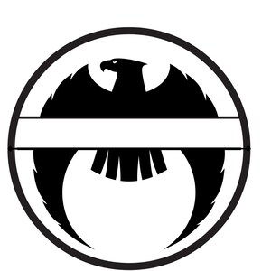 Falcon Split Svg Hawk Svg Eagle Svg Wings Svg Decorative - Etsy