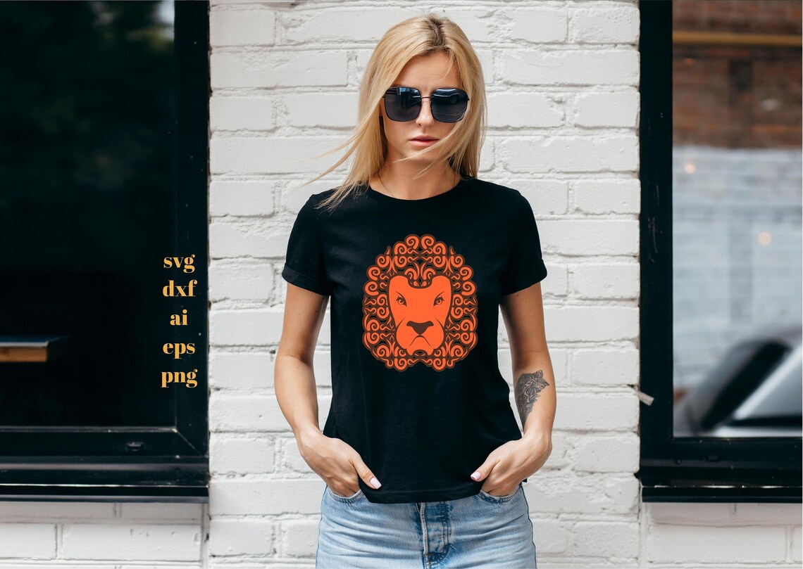 Leon Bundle SVG, King Lion Silhouette SVG, Files for Cricut, Digital ...