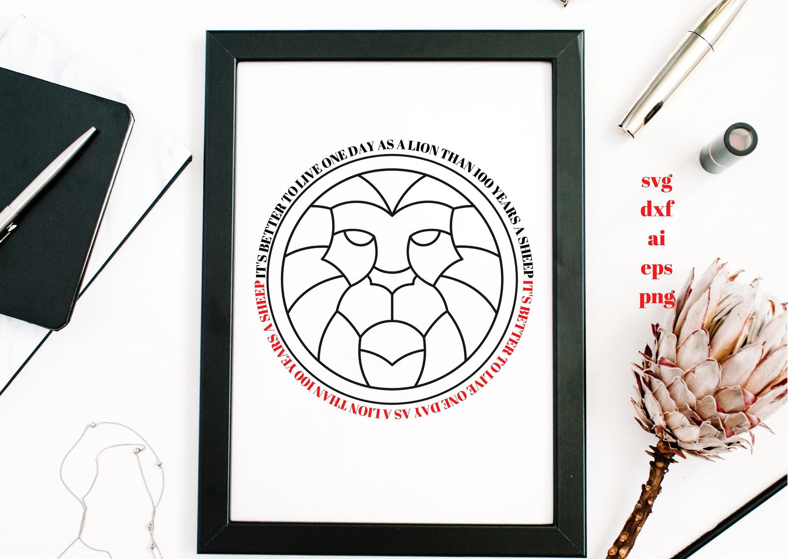 Leon Bundle SVG, King Lion Silhouette SVG, Files for Cricut, Digital ...