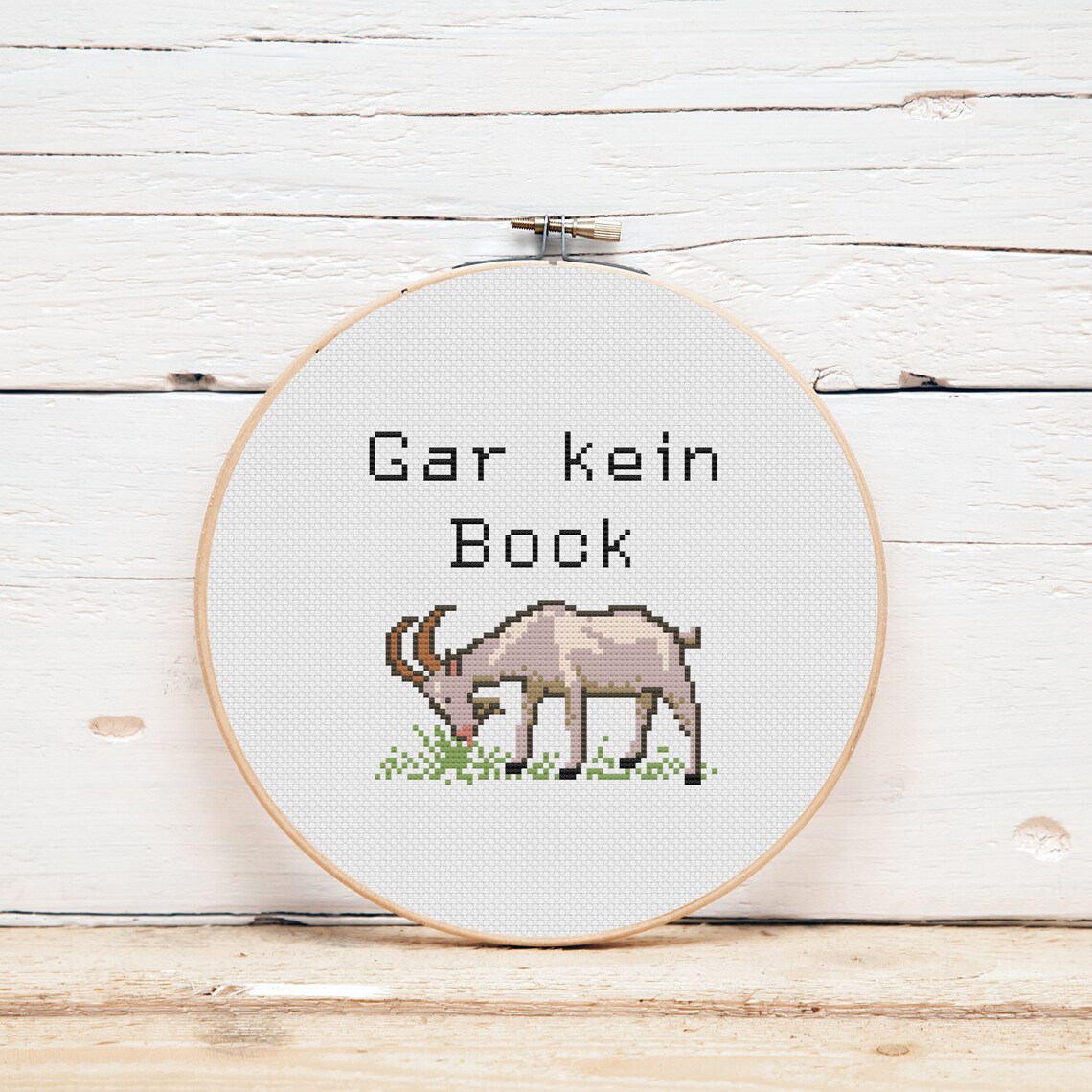 Not in the Mood at All Cross Stitch Chart - Etsy