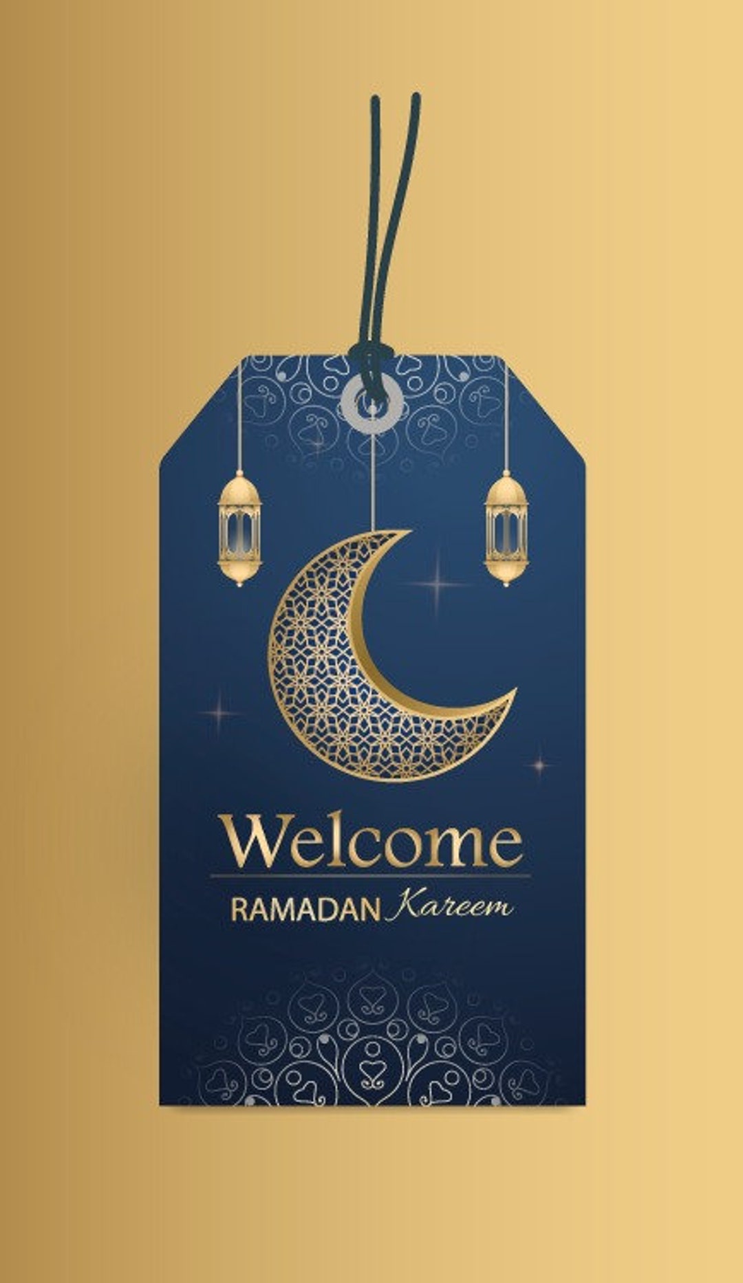 Thank You Tags for Ramadan, DIY Instant Download, Party Favors ...