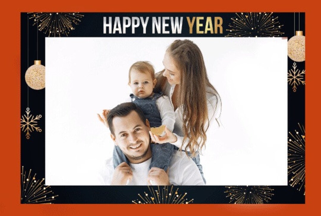 Printable Photobooth for Your New Year Party, DIY Instant Download ...