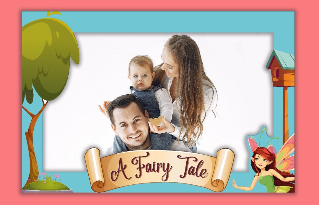 Printable Photobooth for Fairy Tale Themed Birthday Parties, Happy ...