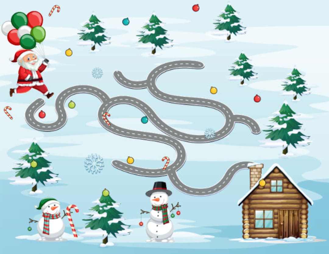 Printable Games for Your Christmas Party, DIY Instant Download ...