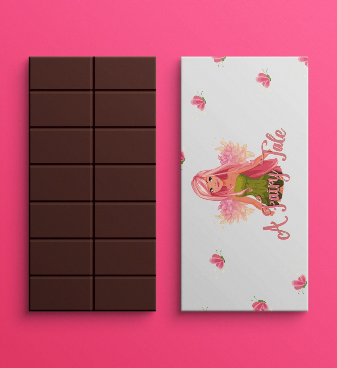 Printable Chocolate Labels for Fairy Tale Girl's Birthday - Etsy