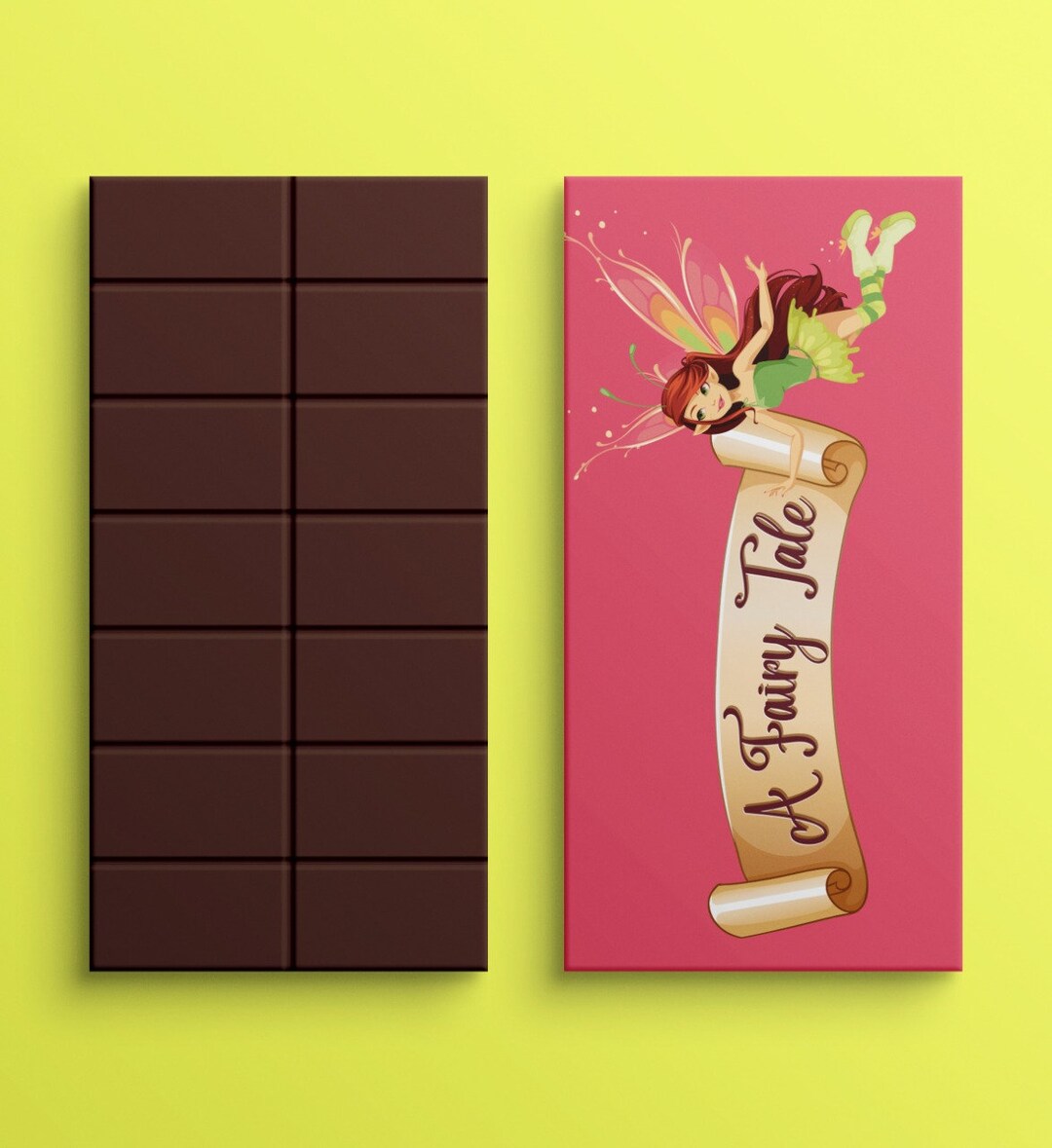 Printable Chocolate Labels for Fairy Tale Girl's Birthday Party, DIY ...