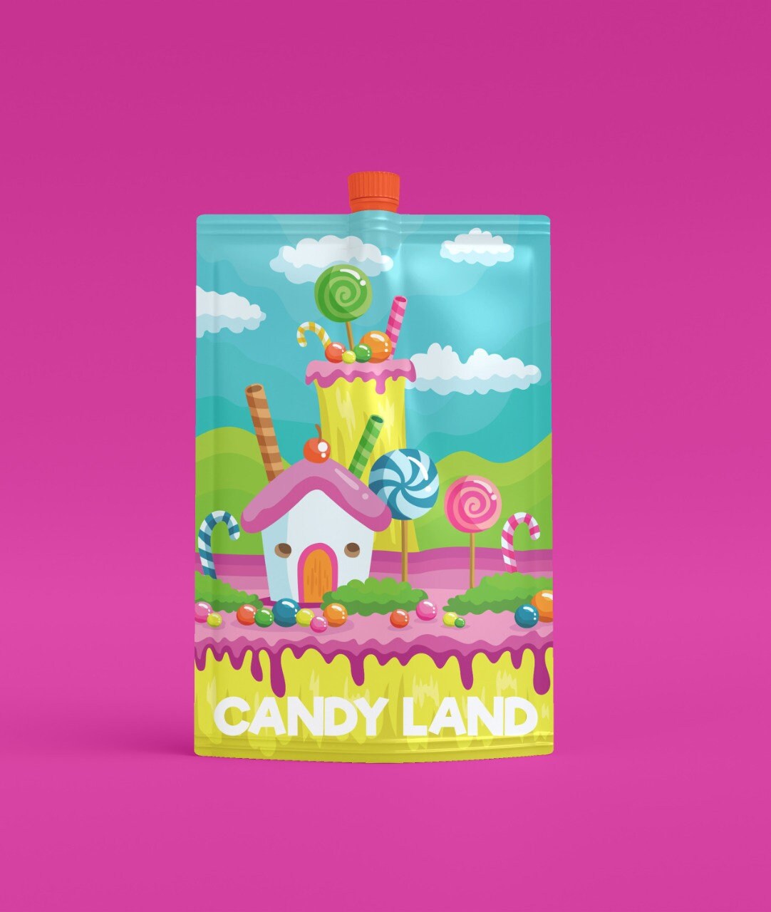 Printable Juice Labels for Candy Themed Girls' Birthday Party, Happy ...