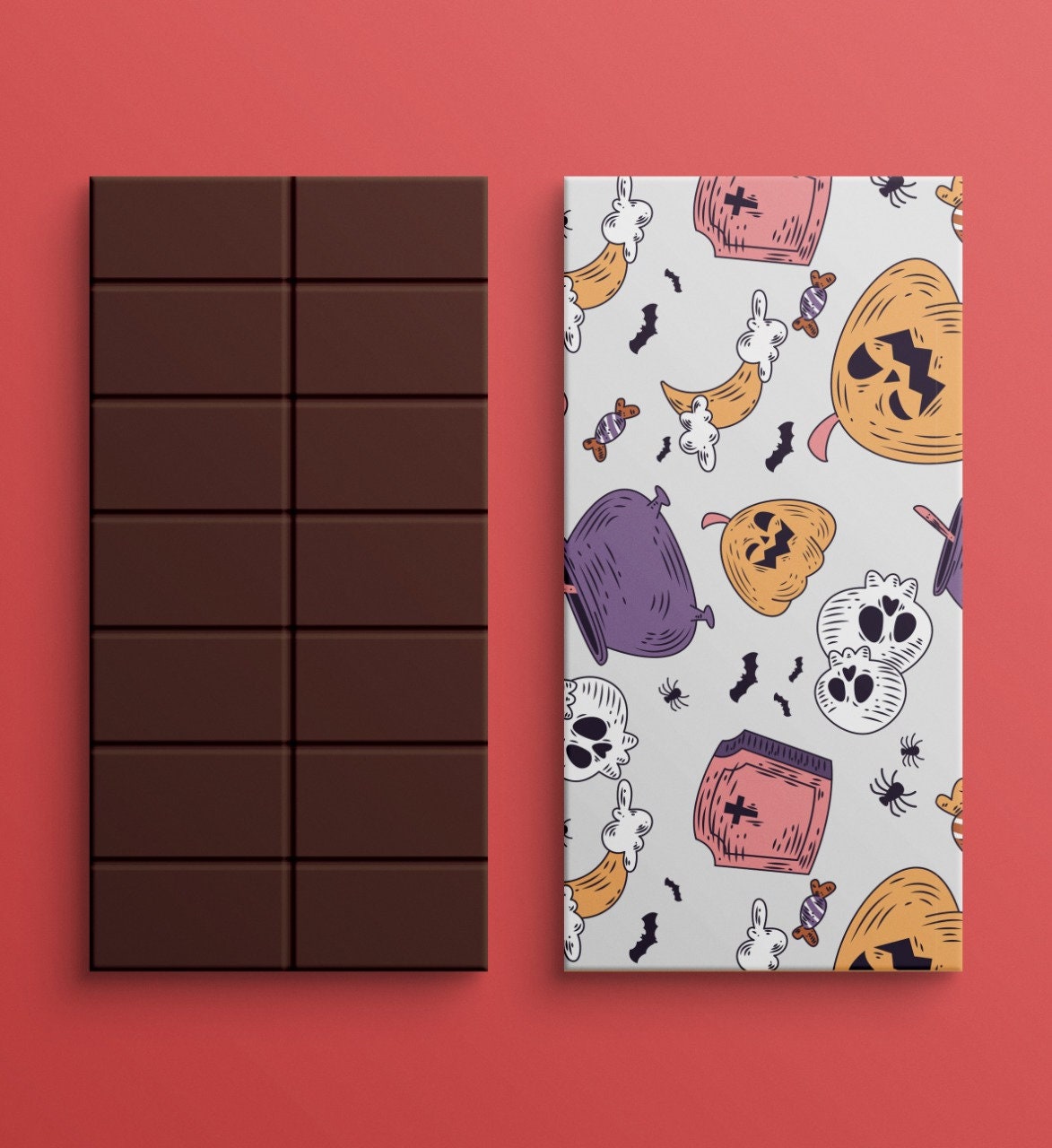 Printable and Digital Labels of Chocolate Bars, DIY Instant Download ...