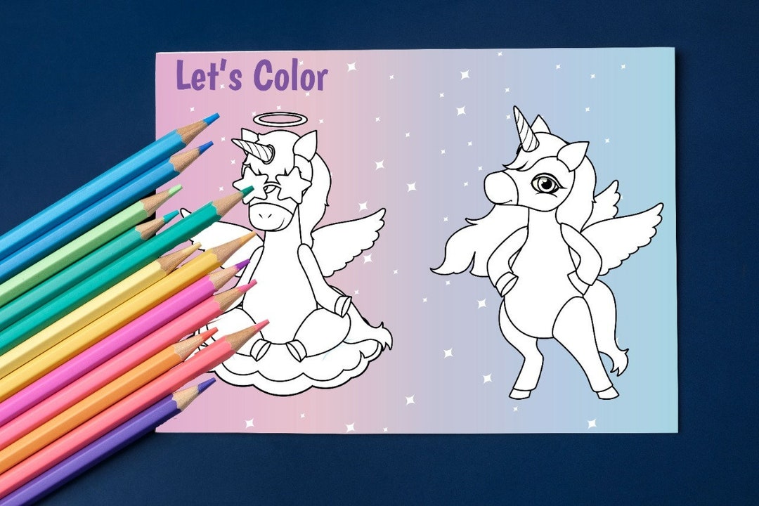 Printable Unicorn Coloring Pages | Fun and Creative Activity Sheets ...