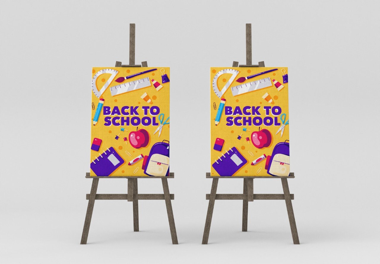 Printable Welcome Sign Small Size for Back to School Day, DIY Instant ...