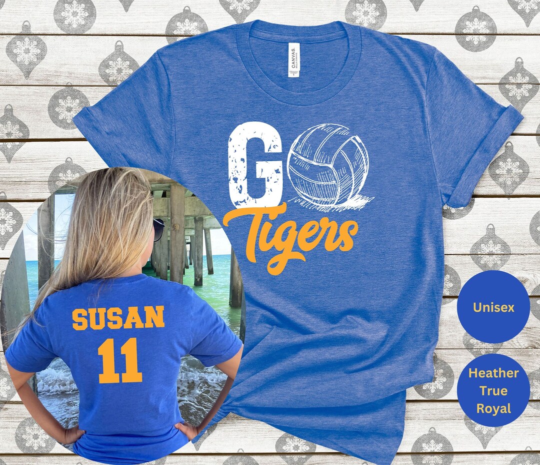 Custom Go Team Shirt, Go Custom Shirt, Volleyball Team Fan Shirt ...