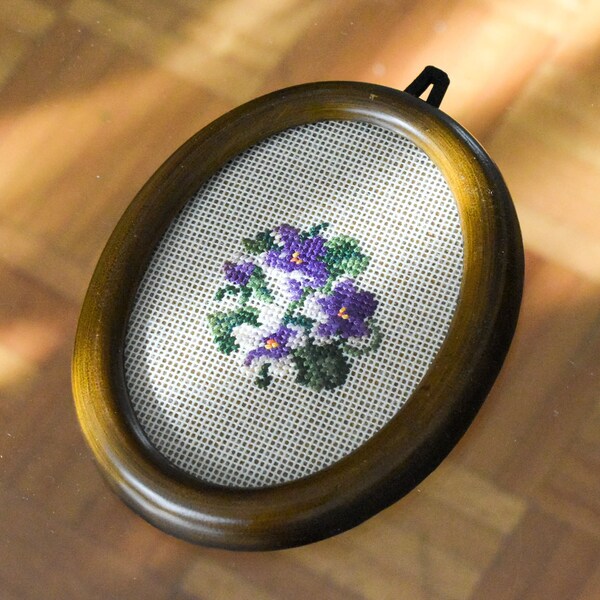 Vintage Italian Needlepoint Art - Etsy