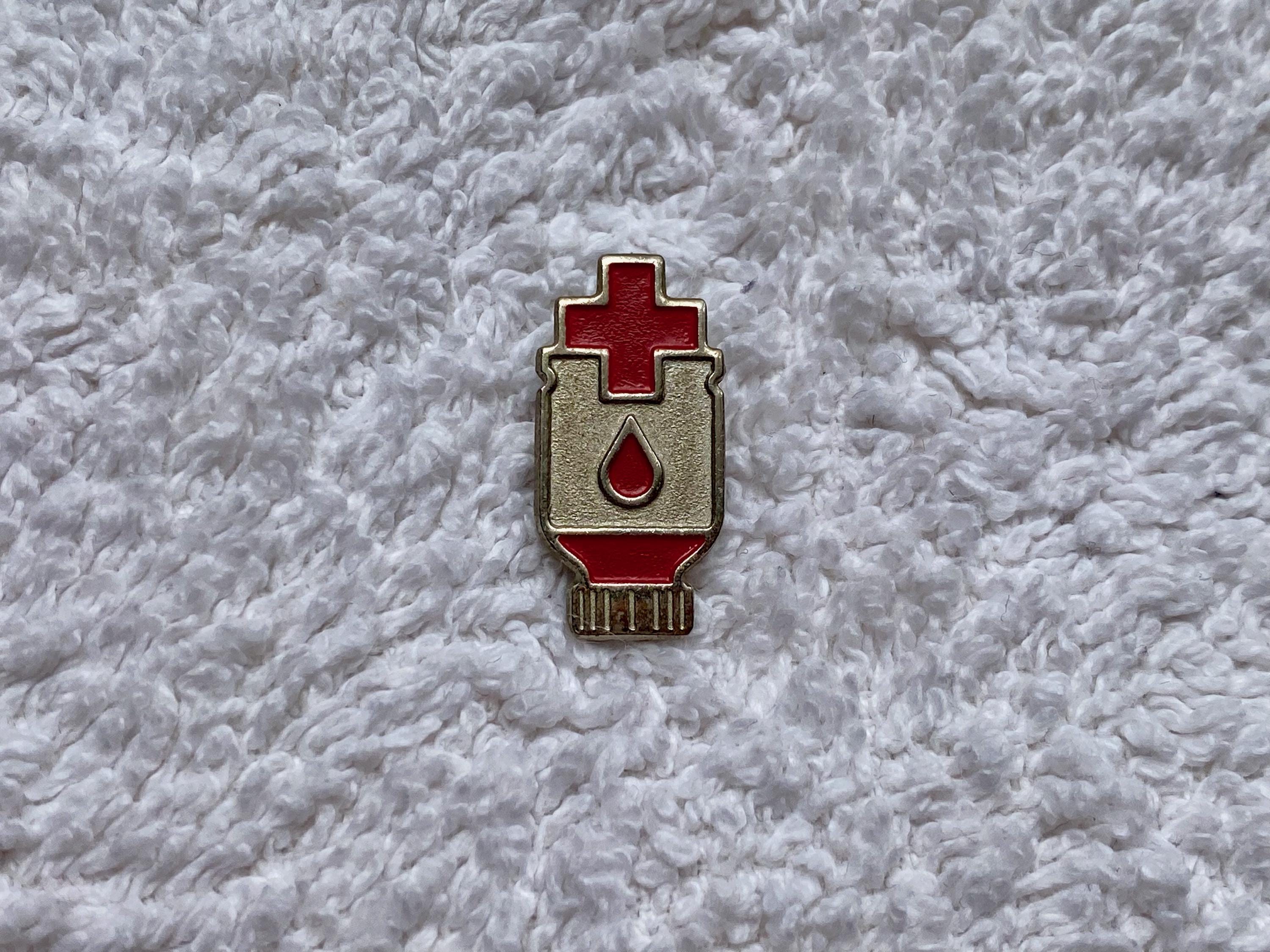Vintage 1960s Blood Donation Milestone Badge From Yugoslavia | Antique ...