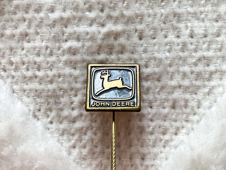 Vintage John Deere Pin | Antique John Deere Lapel Pin From 1970s Europe ...