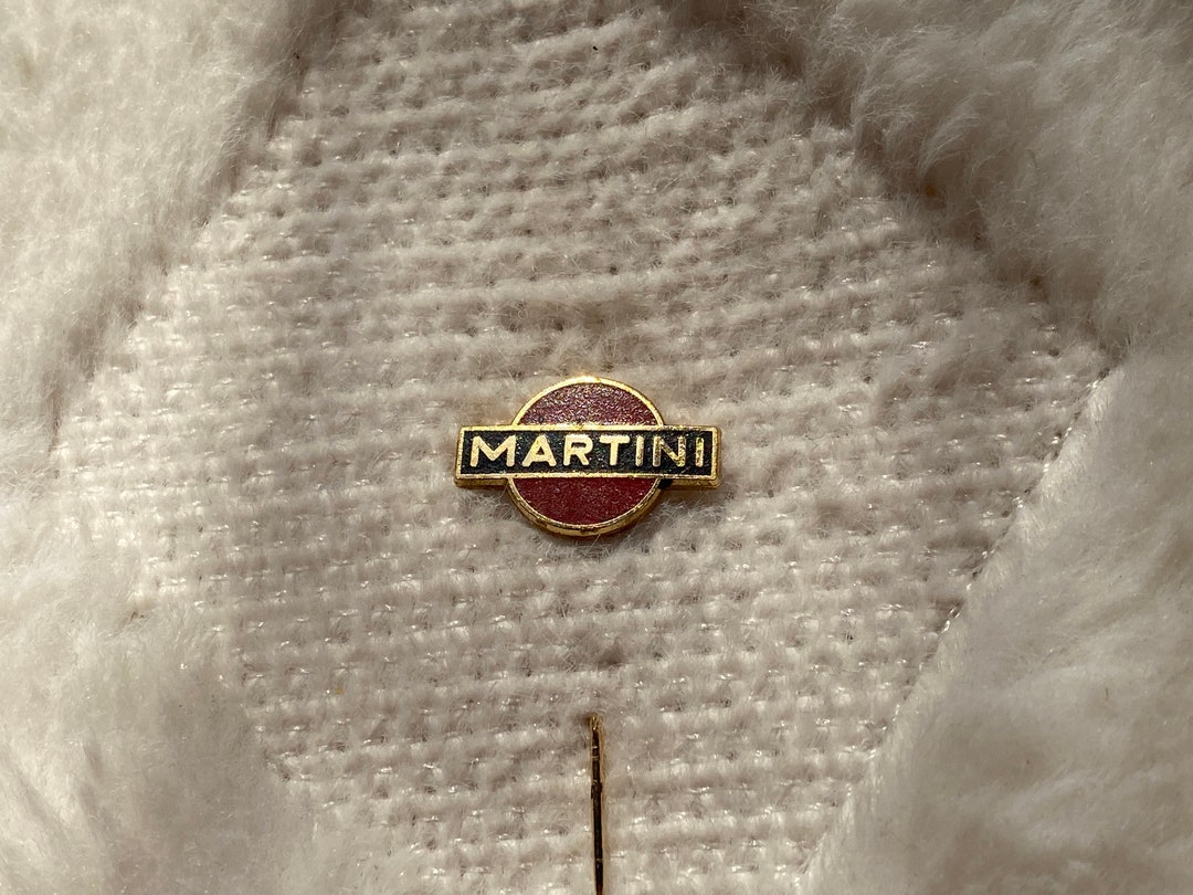 Vintage Martini Lapel Pin From the 1960s | Antique Martini Enamel Pin ...