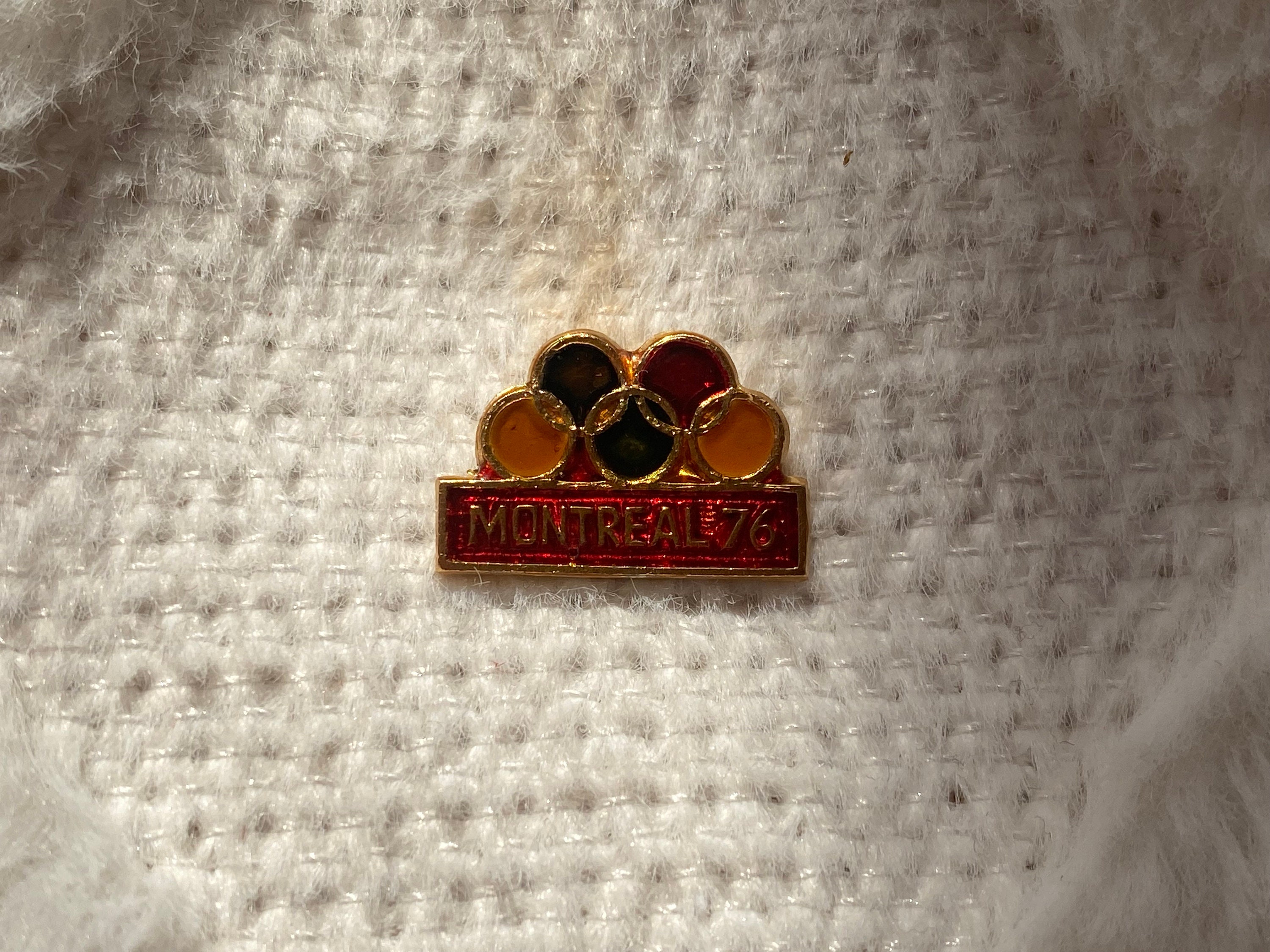 Vintage 1976 Montreal Olympic Games Lapel Pin - Commemorate Canada's ...