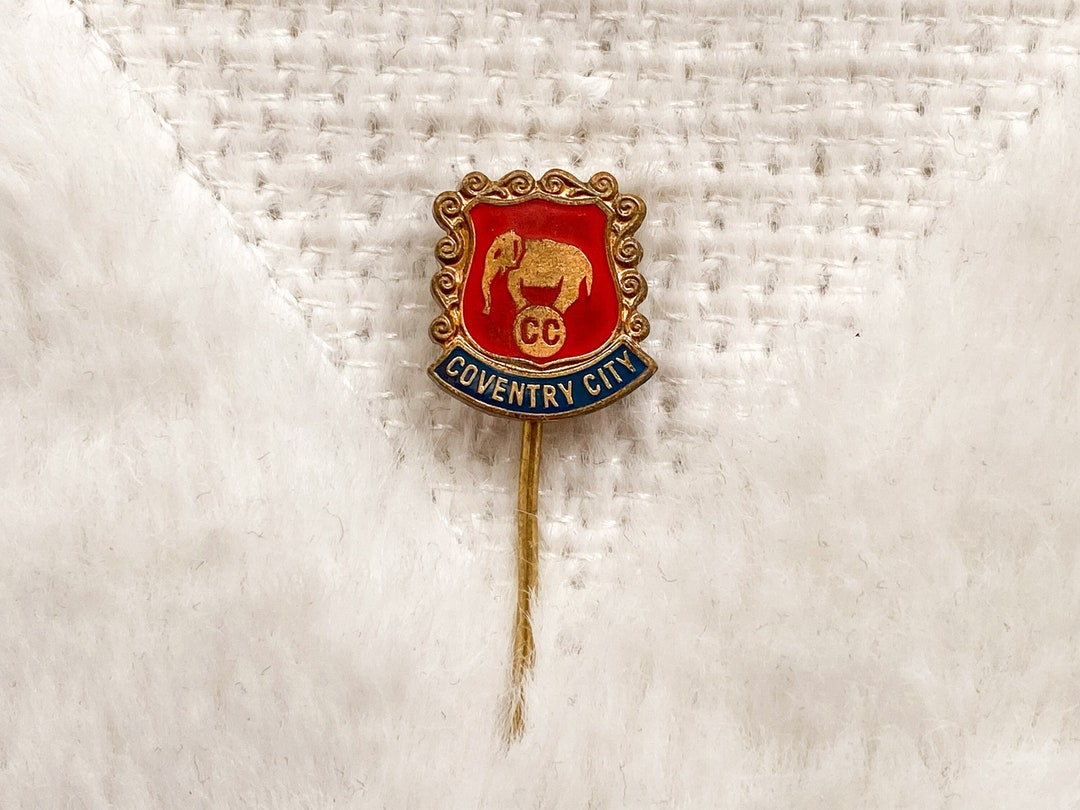 Vintage Coventry City Pin | Antique Coventry City F.C. Lapel Pin From ...