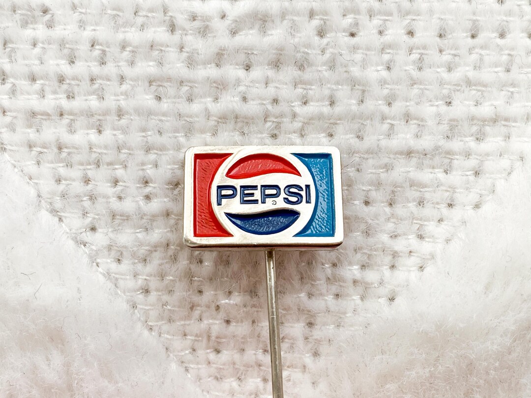 Vintage Pepsi Lapel Pin From the 1970s | Antique Pepsi Enamel Pin From ...