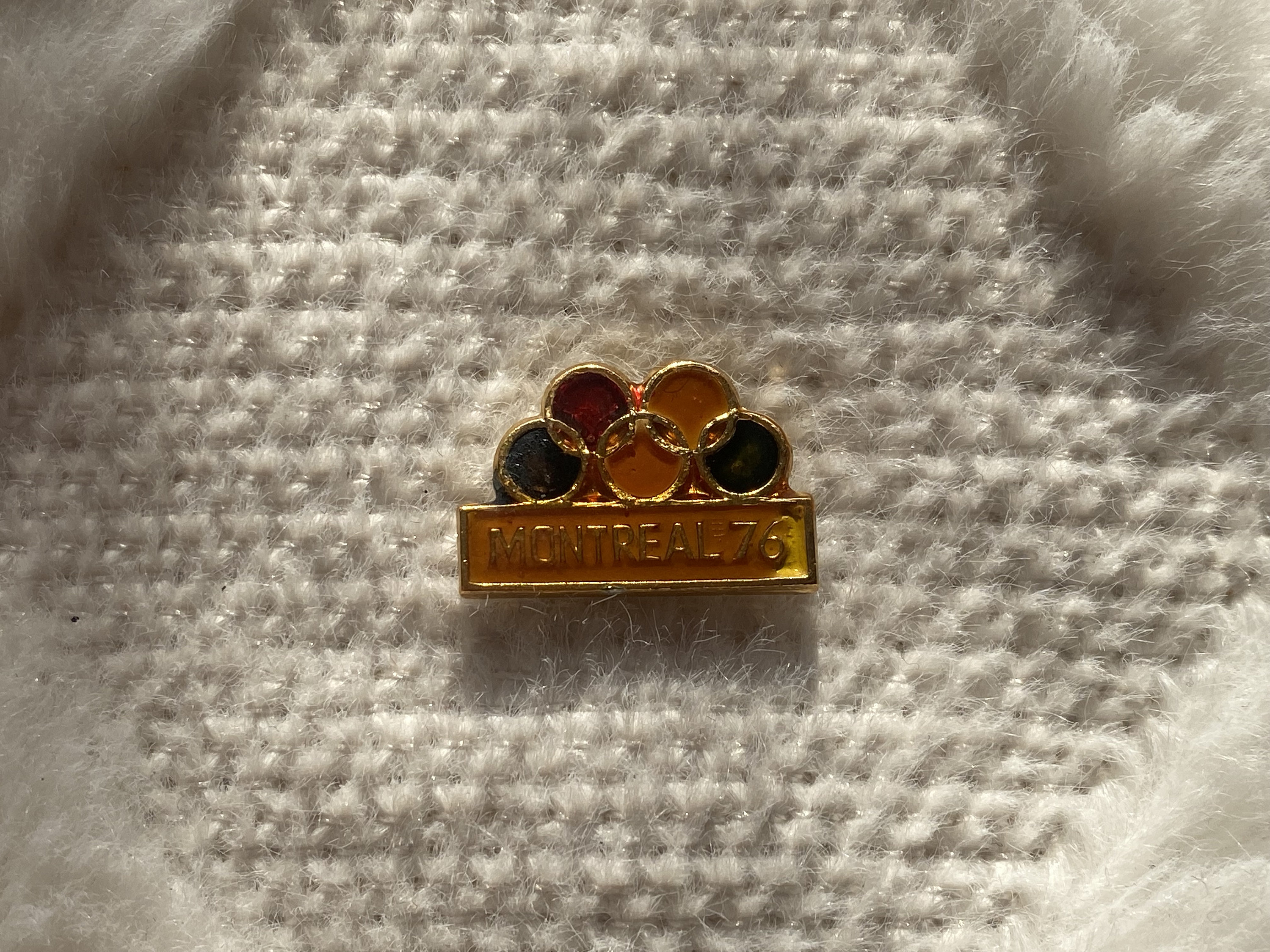 Vintage 1976 Montreal Olympic Games Lapel Pin - Commemorate Canada's ...
