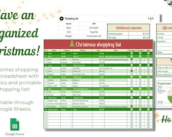 Google Shopping List - Etsy