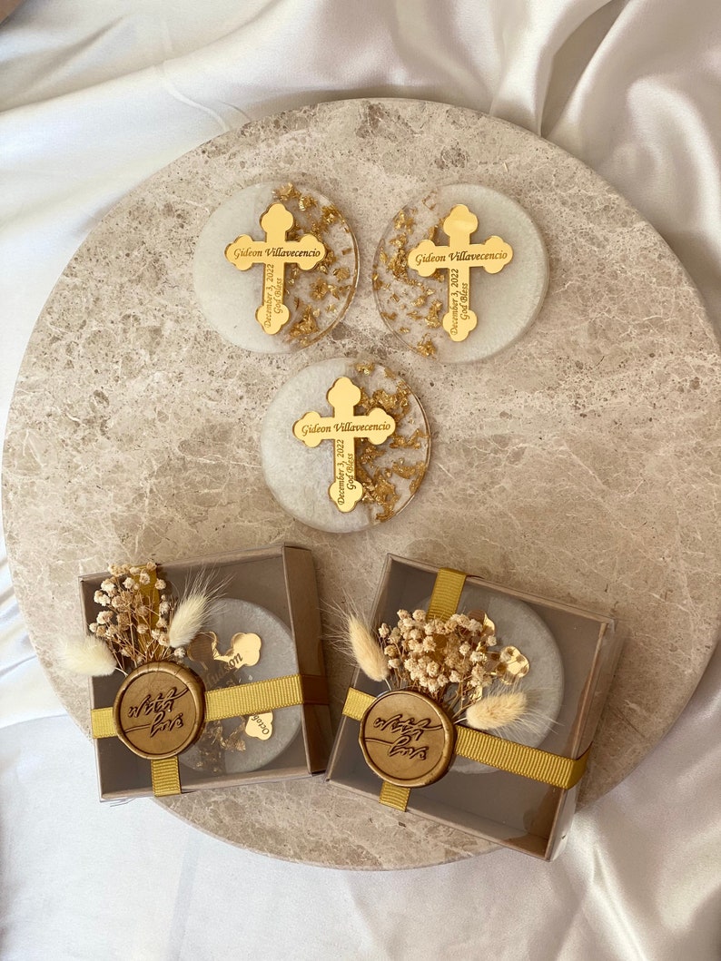 Custom Baptism Gifts Baptism Magnet Favors Christening - Etsy