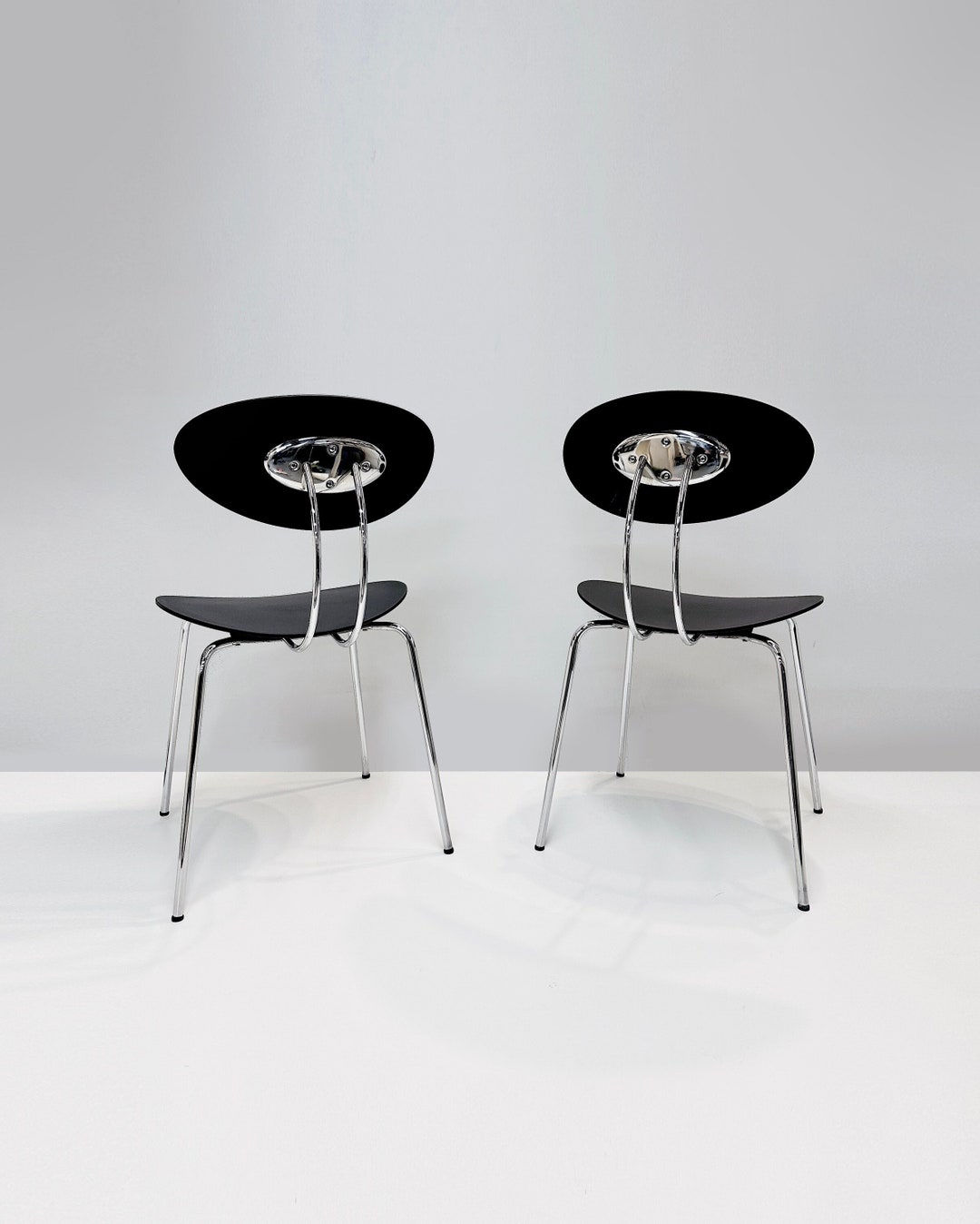 Vintage Chairs by Italian Designer Elyt Sintesi, Made in the 1970s ...
