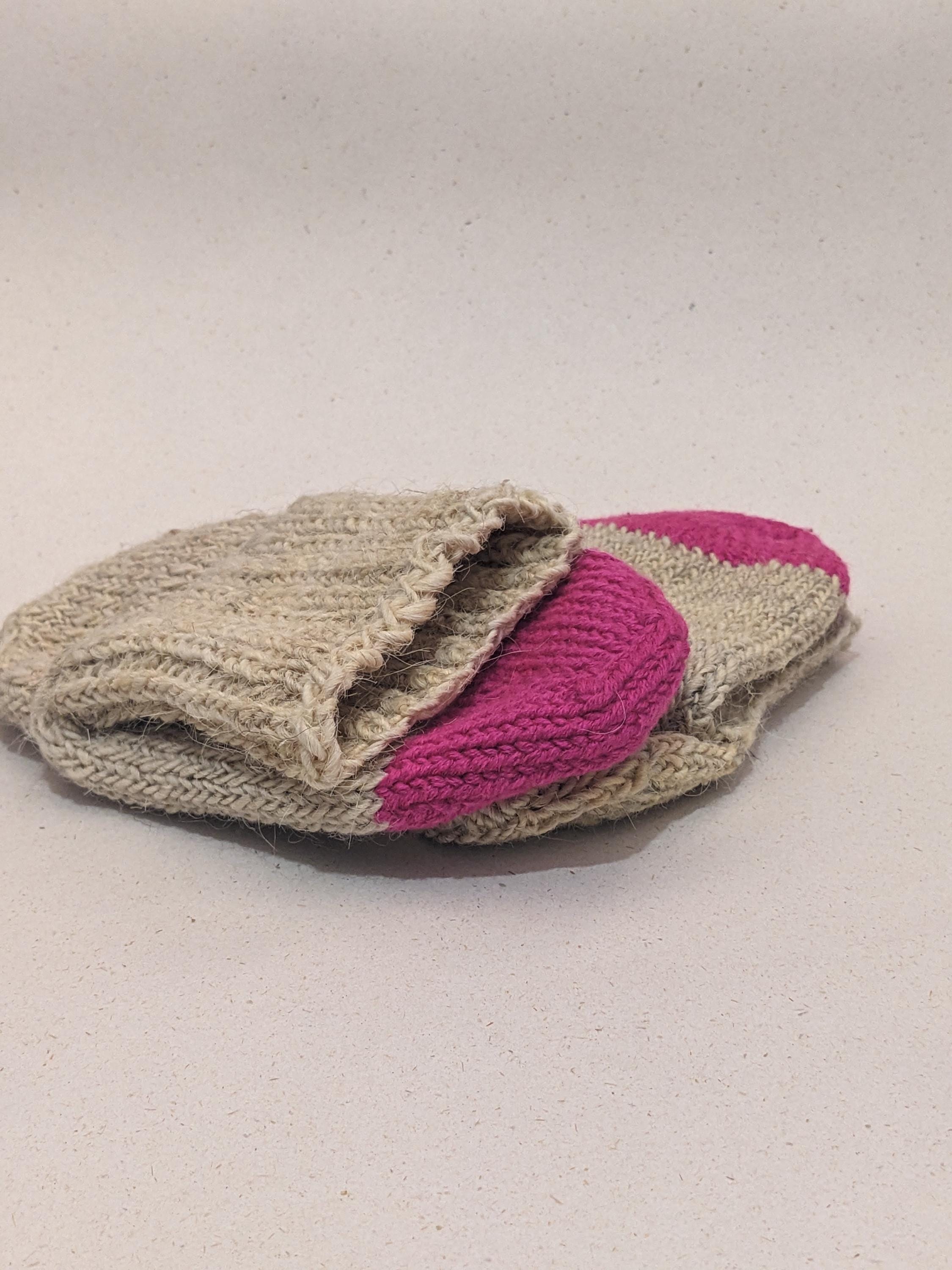 S Size | Wool 100% | Slippers | Raw Edition - Etsy
