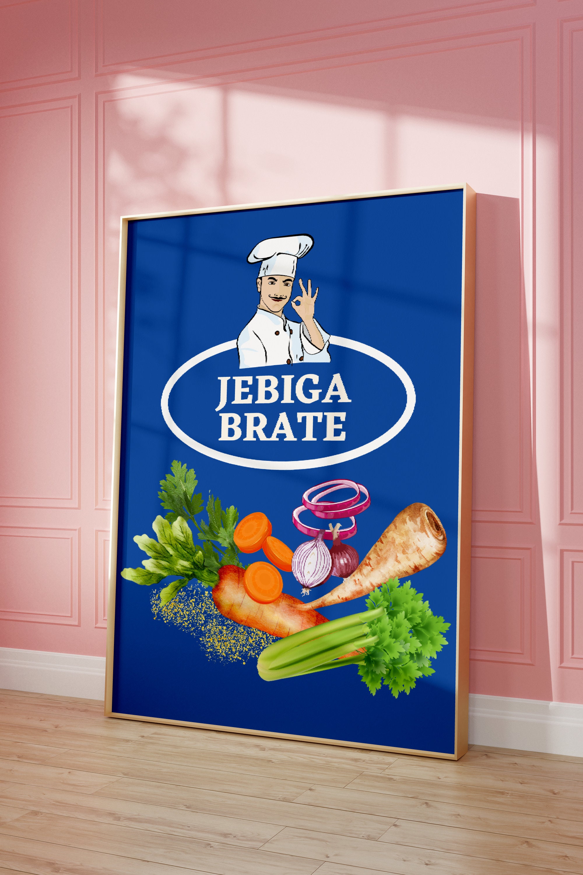 Funny Balkan Poster: Jebiga Brate, Vegeta Spice Poster, Balkan Poster ...