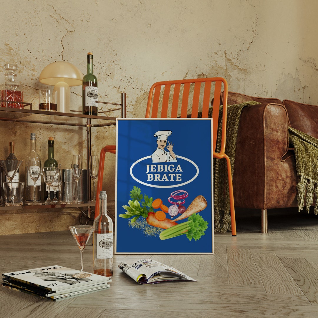 Funny Balkan Poster: Jebiga Brate, Vegeta Spice Poster, Balkan Poster ...