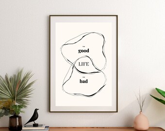 Yin Yang Line Art - Etsy