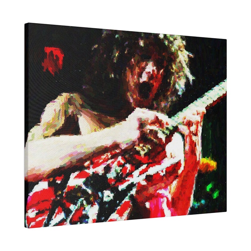 Eddie Van Halen Print - Etsy