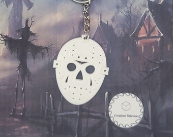 Jason Voorhees Mask Keychain - Etsy