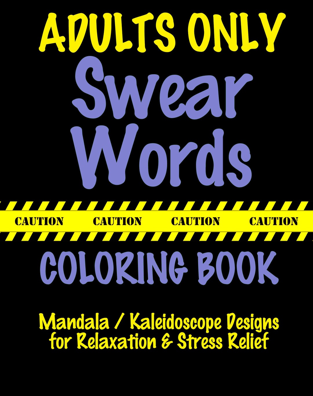Mandala Swear Word Coloring Book for Adults Printable Coloring Pages ...