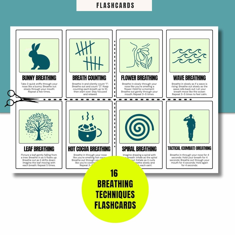 Healthy Coping Skills Toolkit | Breathing, Grounding, Fast-acting ...