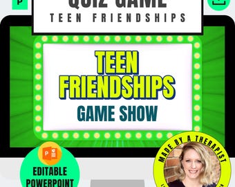 Teen Friendship Game Show: Social Skills Group Therapy Activity ...