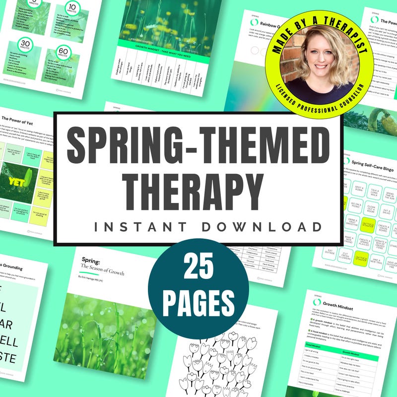 TherapistWorksheets - Etsy