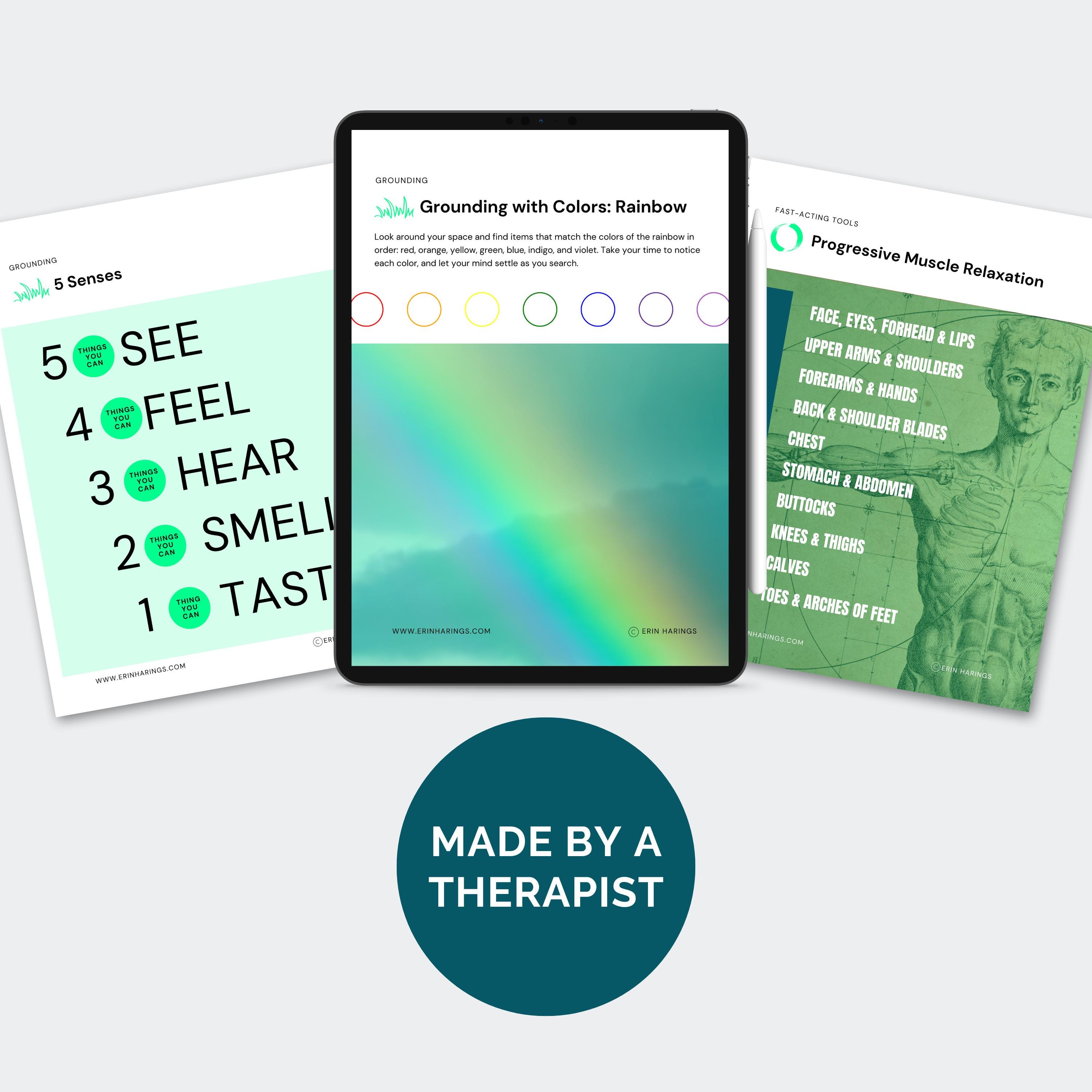 Grounding Techniques | Fast Acting Coping for Anxiety, Depression ...