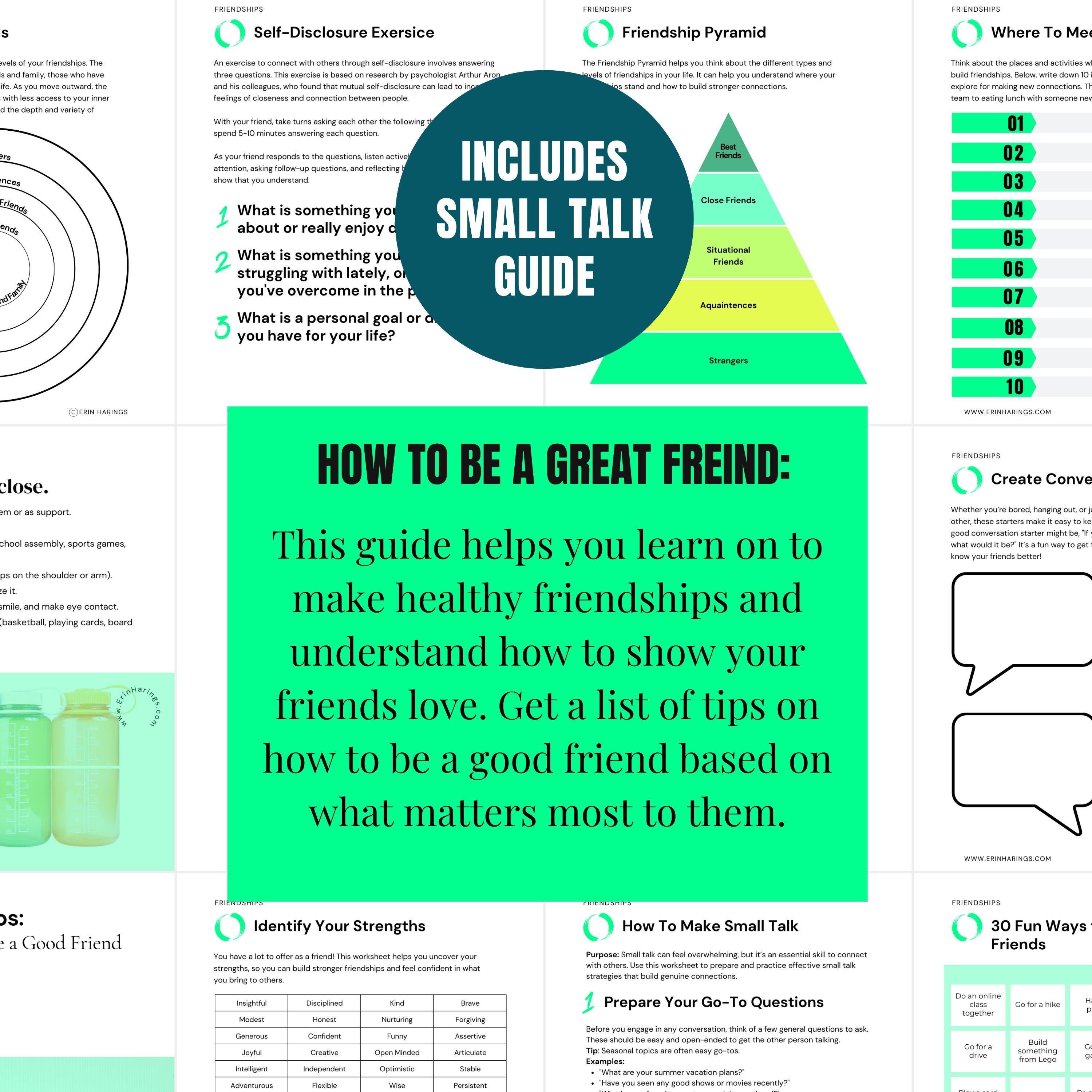 Teen Friendships | How to Make Friends | Friendship Pyramid | Self ...