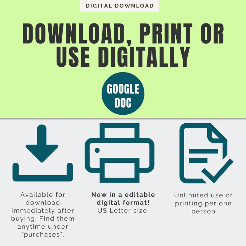 CEU Tracker Google Docs Template | Editable and Digitally Fillable for ...