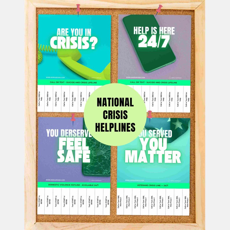 Mental Health Tear-off Flyers | Therapy & SEL Resources for Classroom ...