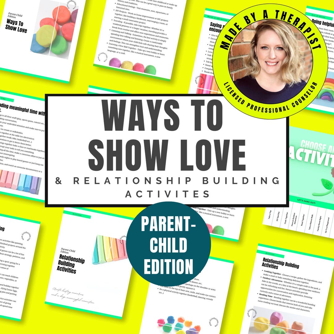 Parent-child Ways to Show Love Guide | Parenting Resource ...